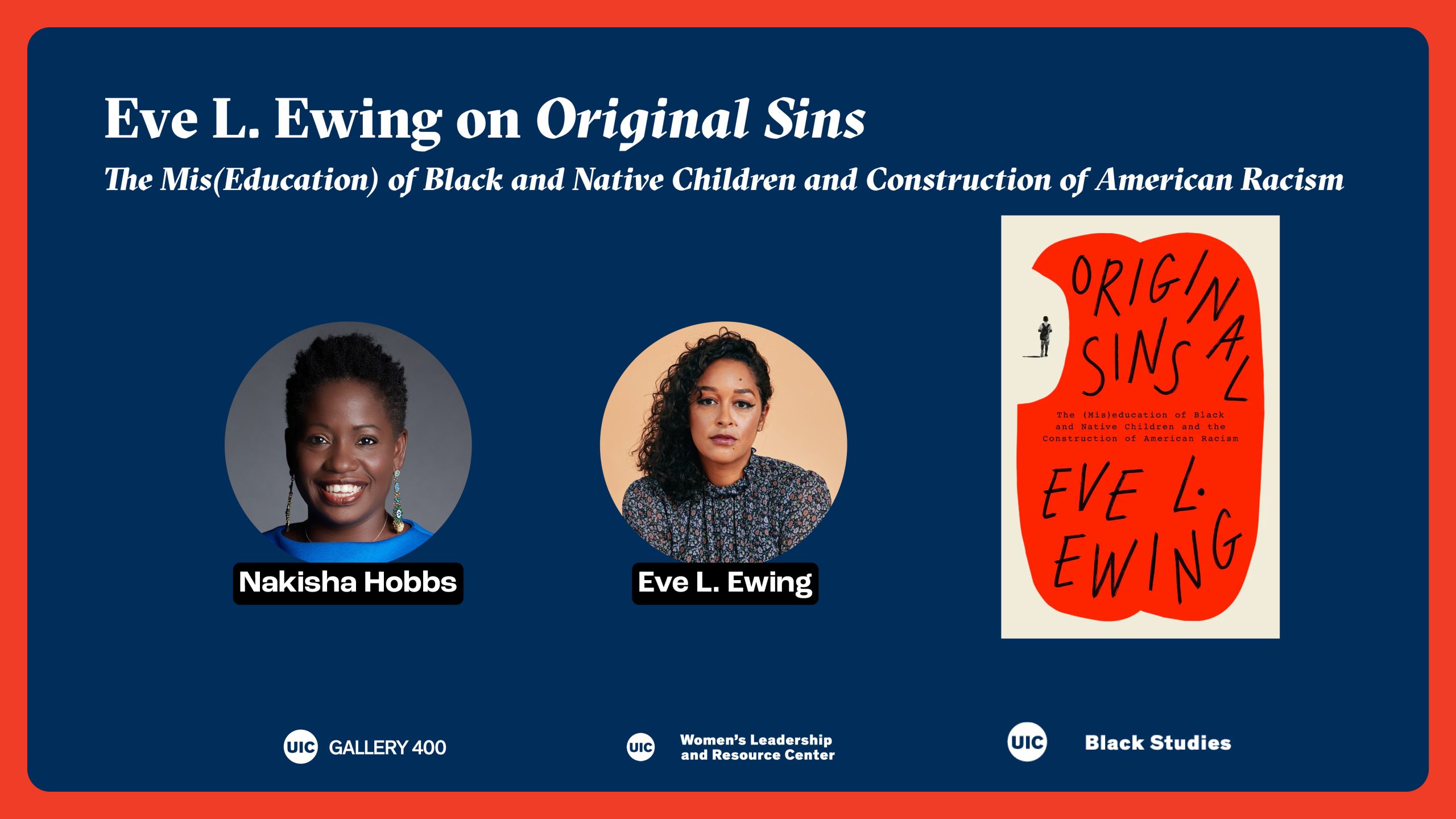 Eve L. Ewing on “Original Sins” - Gallery 400